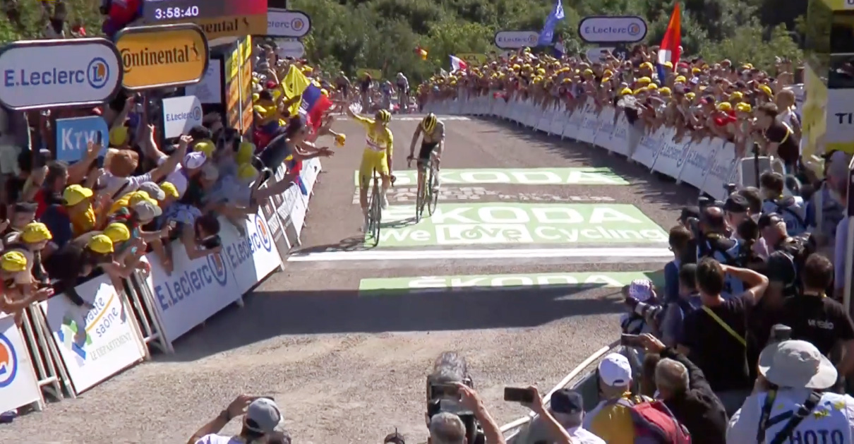 VIDEO | Tadej Pogacar s-a ținut de cuvânt și a câștigat etapa a 7-a din ...