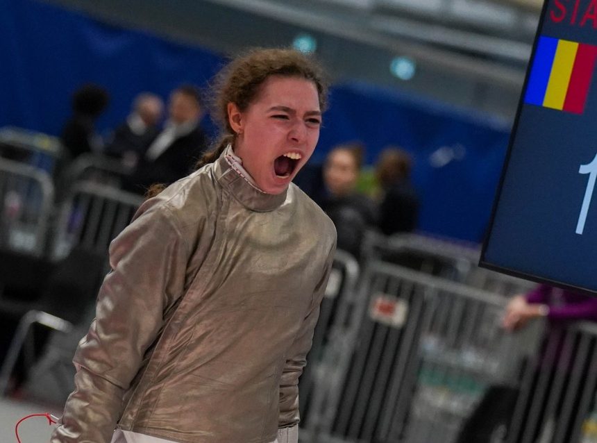 Amalia Stan, medalie de bronz la sabie juniori, la CE de la Tallinn ...