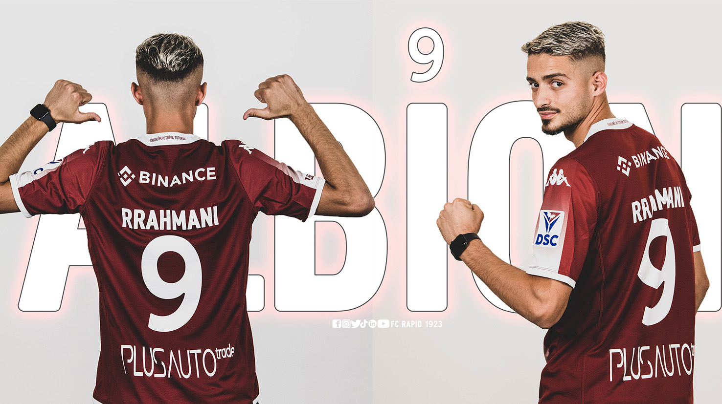 Rapid și-a prezentat noul atacant: „Sunt nerăbdător să debutez și să ...