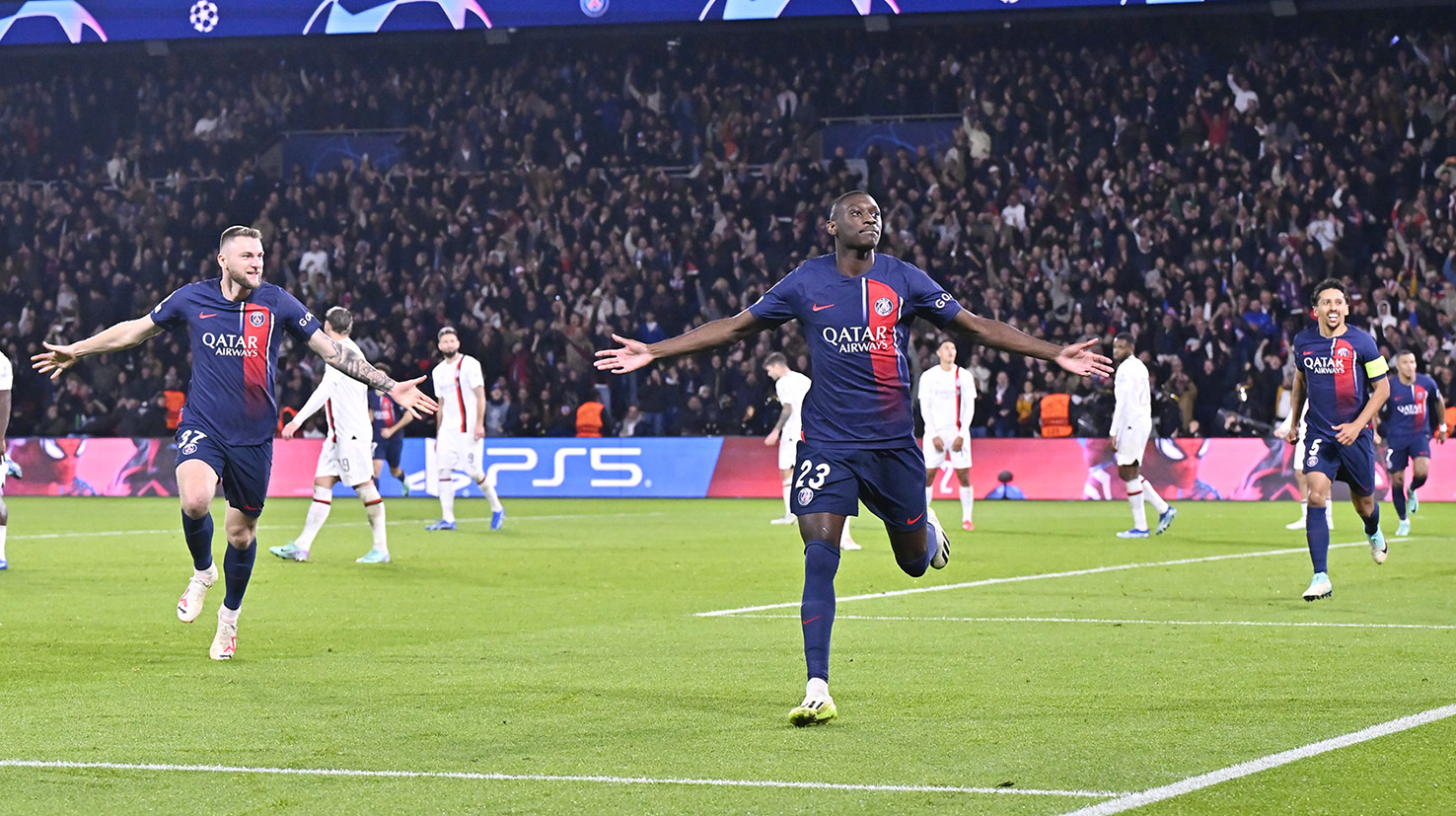 PSG a făcut instrucție cu AC Milan în Liga Campionilor! Echipa italiană ...