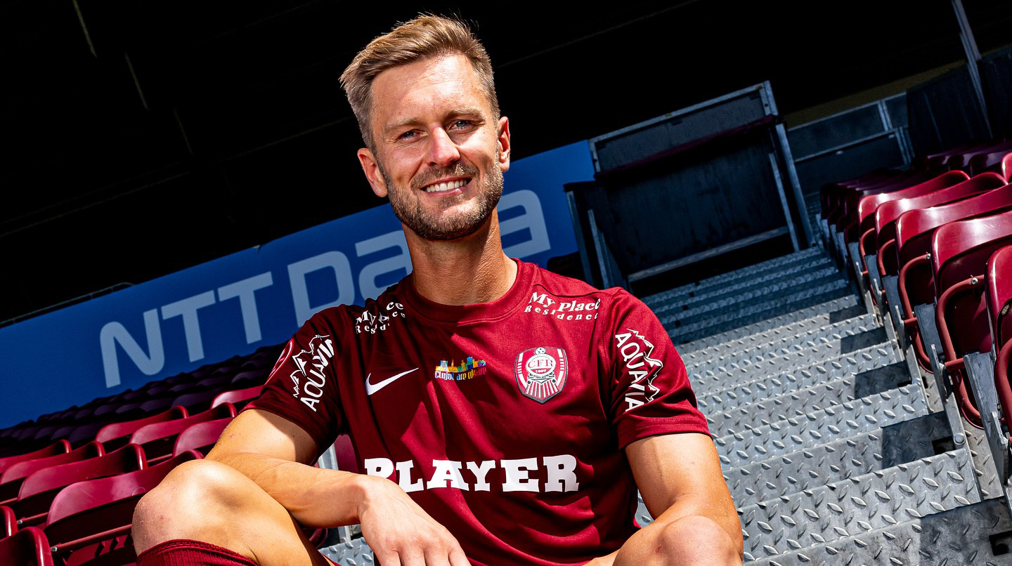 Damjan Djokovic a fost prezentat oficial la CFR Cluj - Realitatea Sportiva