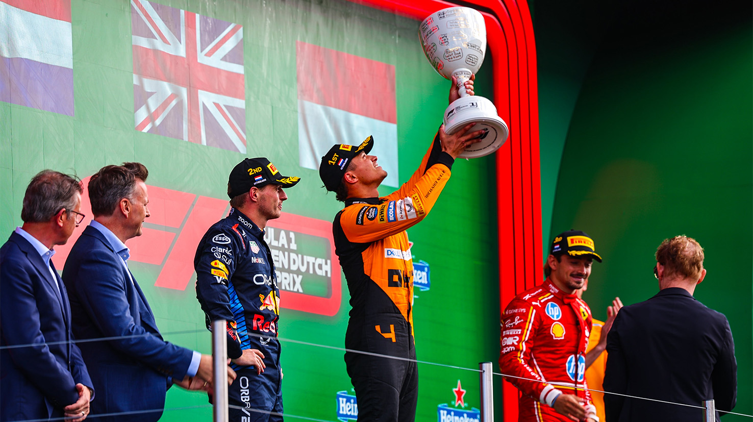 Ce a declarat Lando Norris după a câştigat Marele Premiu al Olandei ...