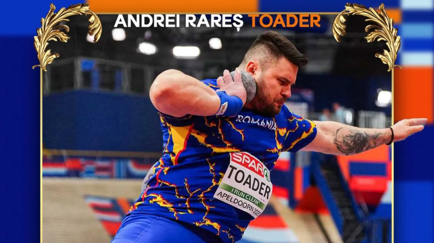 Medalie de aur pentru Rareş Andrei Toader, la CE indoor de la Apeldoorn - Realitatea Sportiva