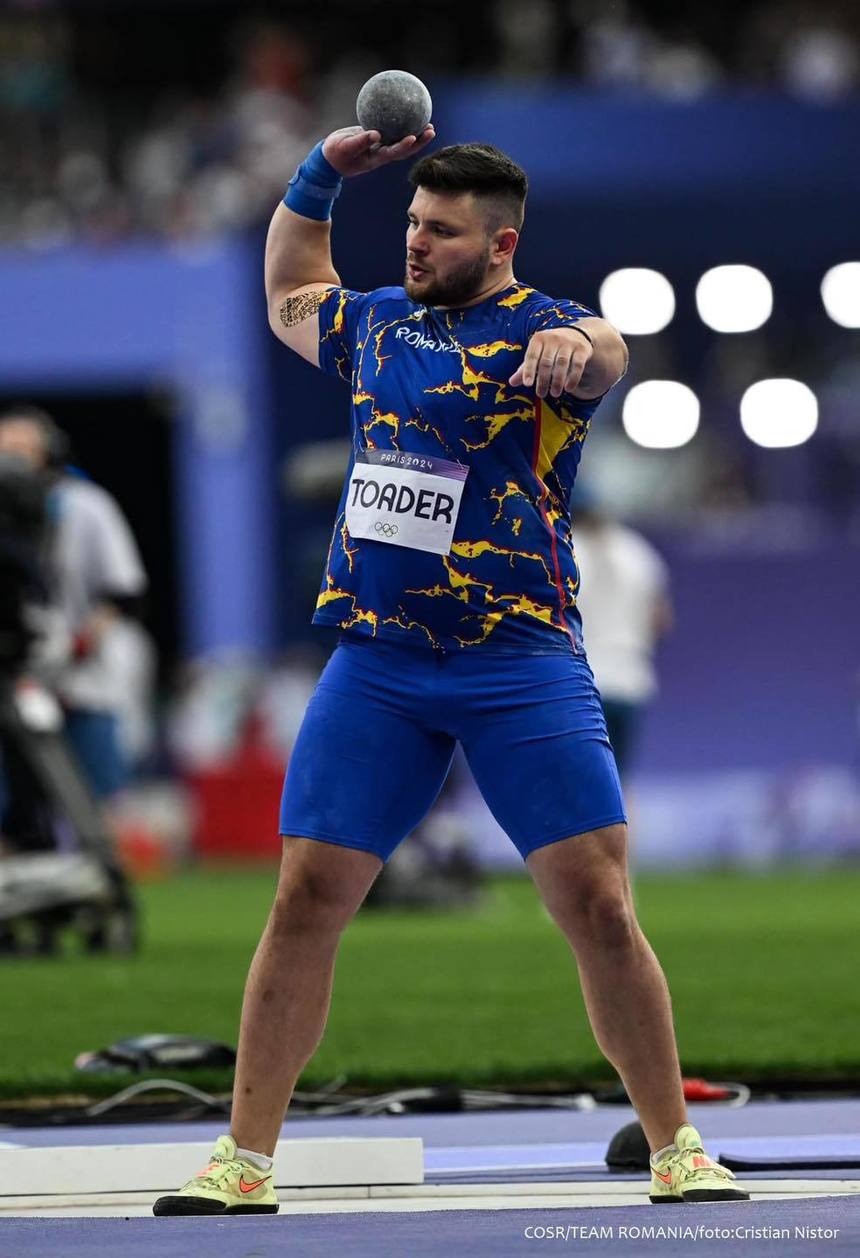 Atletism: Rareş Andrei Toader s-a calificat în finală la aruncarea greutăţii, la CE indoor de la ...