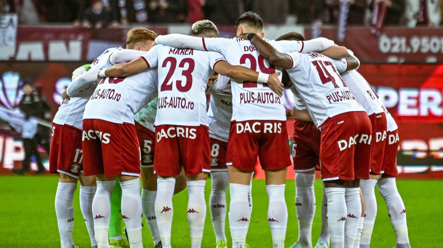 Primul jucător dat afară de Rapid, după eliminarea din semifinalele ...