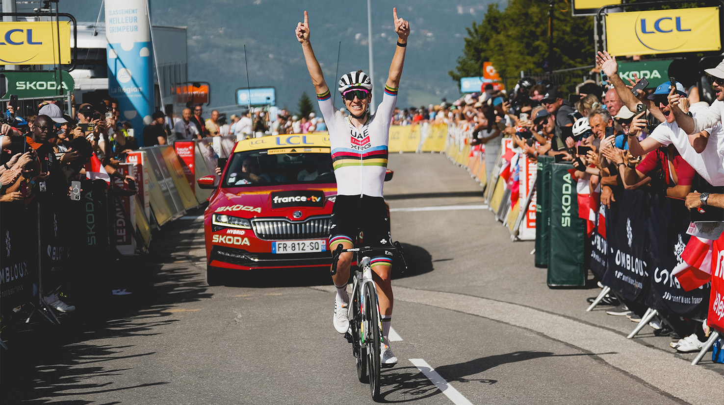 Tadej Pogacar a câștigat etapa a 6-a din Criterium du Dauphine și este ...
