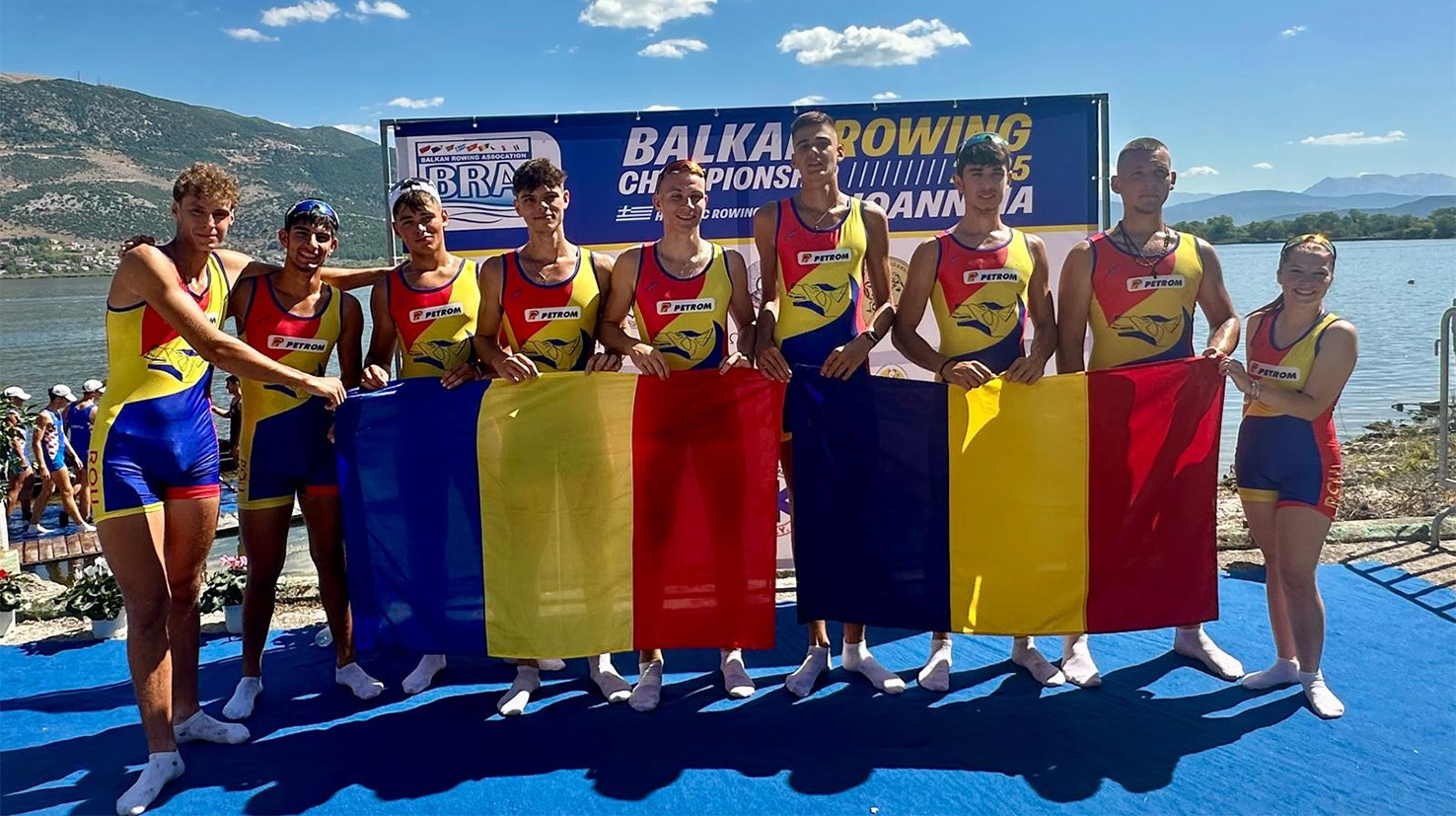 Delegația României a cucerit 10 medalii la Campionatele Balcanice de ...