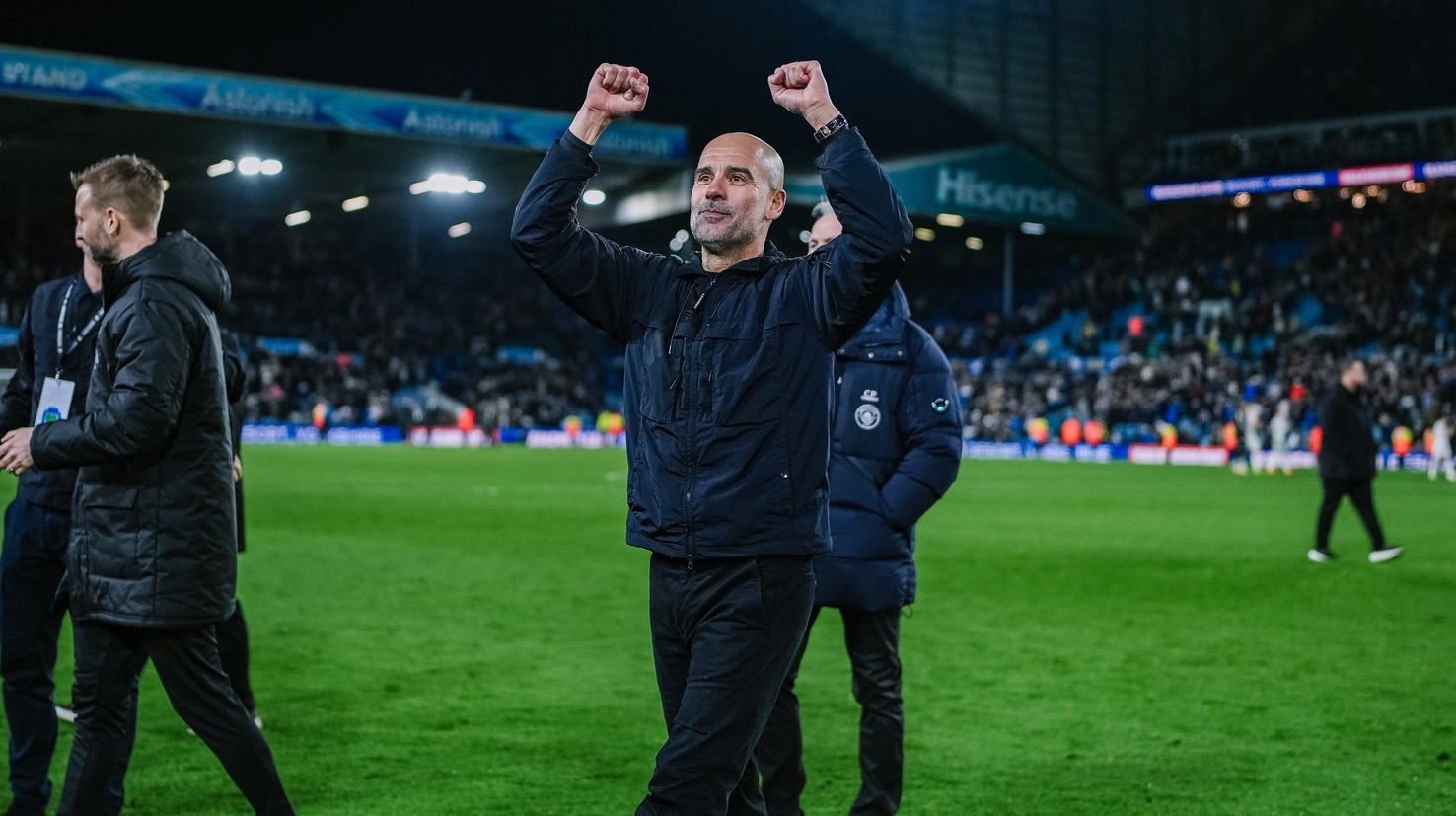 Pep Guardiola este deranjat de huiduielile fanilor în timpul pauzei ...